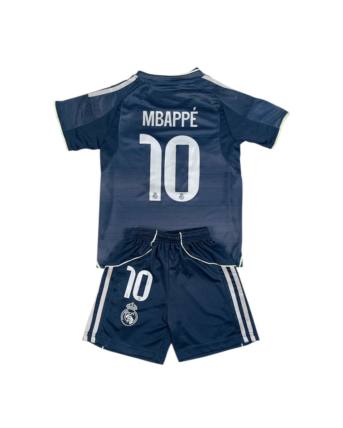 Real Madrid away third youth soccer set - Mbappe #10 – Future Stars Kits
